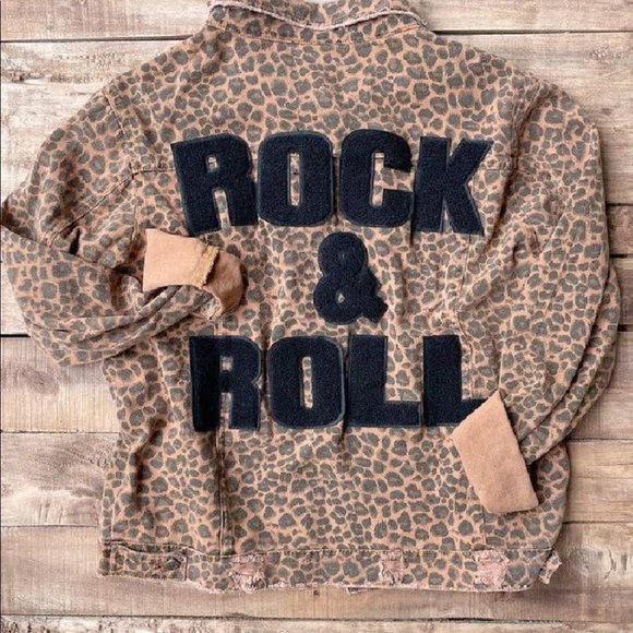 Jaded Gypsy | Jackets & Coats | Jaded Gypsy Rock And Roll Leopard Boho ...